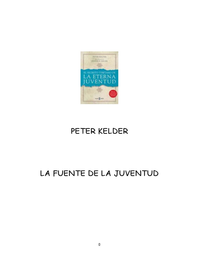Peter Kelder - El Secreto Tibetano de La Eterna Juventud | PDF | Hormona