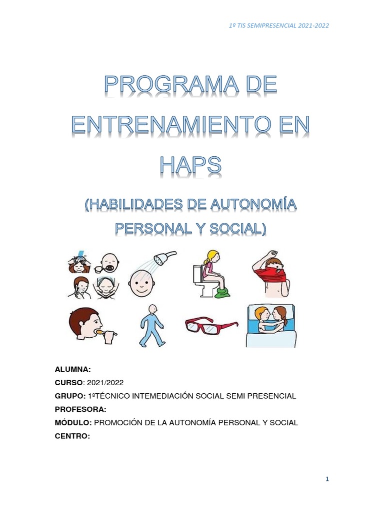 Programa en HAPS o | PDF | Evaluación