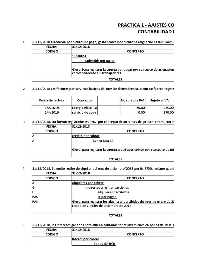 Practica 1 | PDF | Depreciación | Servicios financieros