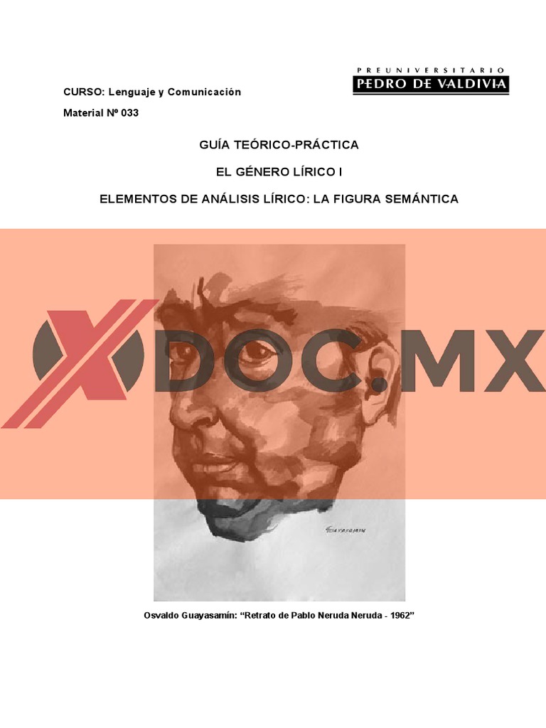 Xdoc - MX La Figura Semantica | PDF | Poesía