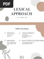Lexical Approach Activities | PDF | Lexicon | Part Of Speech