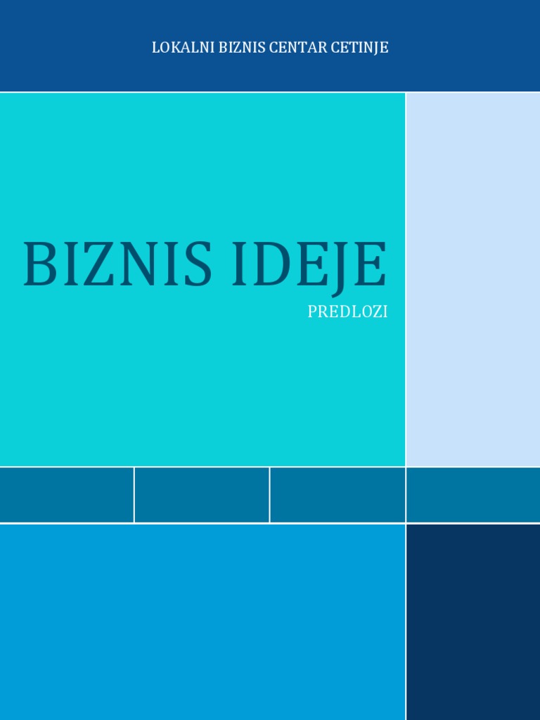 Biznis Ideje | PDF