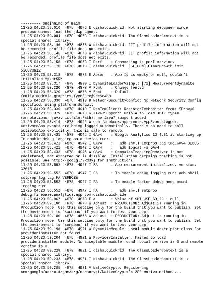 QuickRide App Debugging Errors | PDF | Library (Computing) | String (Computer Science)
