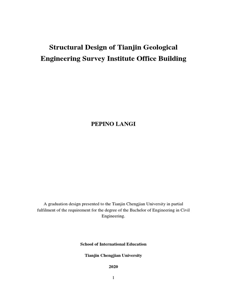 Design of Six Storey Reinforced Concrete | PDF | Concrete | Reinforced ...