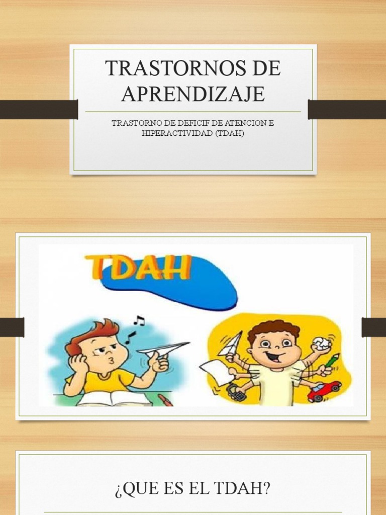 Guía sobre el TDAH en niños | PDF | Desorden hiperactivo y deficit de ...