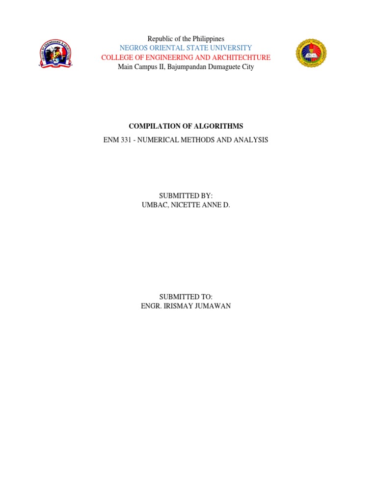 Compilation of Arithmetic | PDF | Numerical Analysis | Matrix (Mathematics)