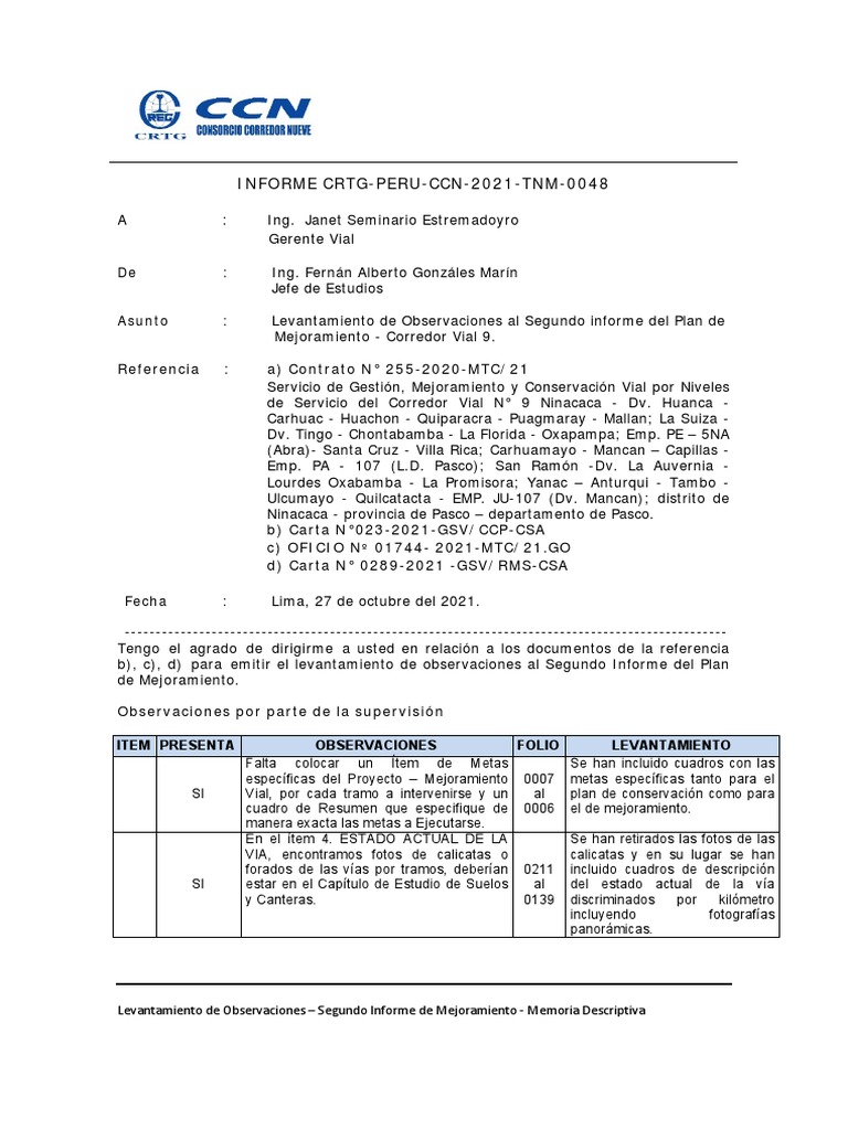 Crtg-Peru-Ccn-2021-Ltr-0450 Anexo | PDF | Cad automático | Diseño