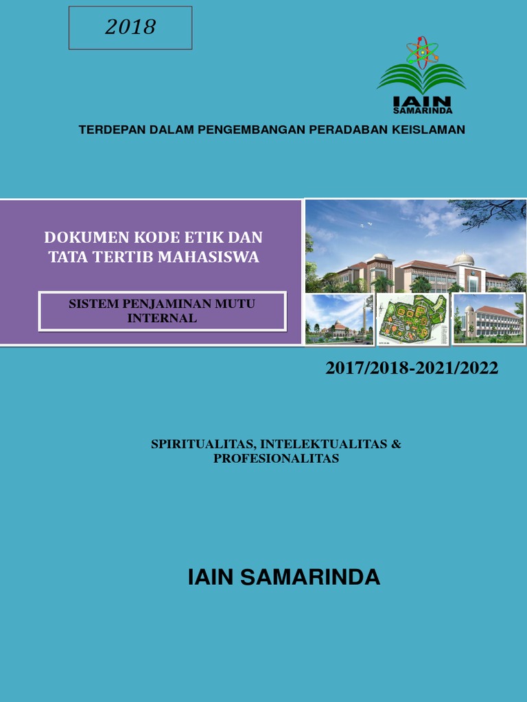 Kode Etik Mahasiswa Iain Samarinda-1 | PDF