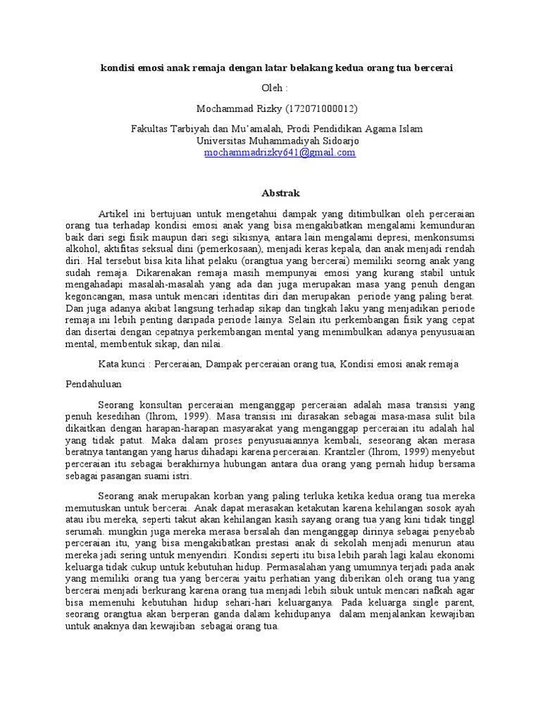 Studi Kasus Psikologi Perkembangan-1 | PDF