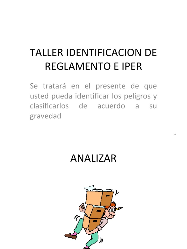 Taller Reglamento | PDF