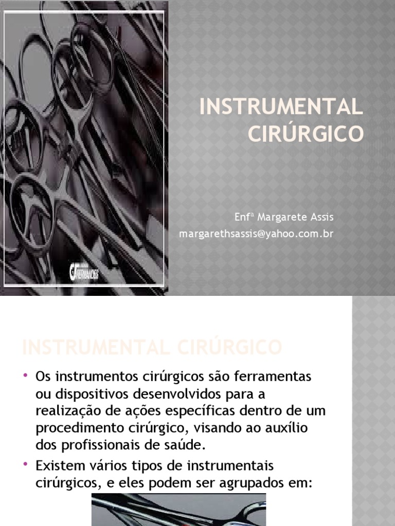 Instrumental Cirúrgico | PDF
