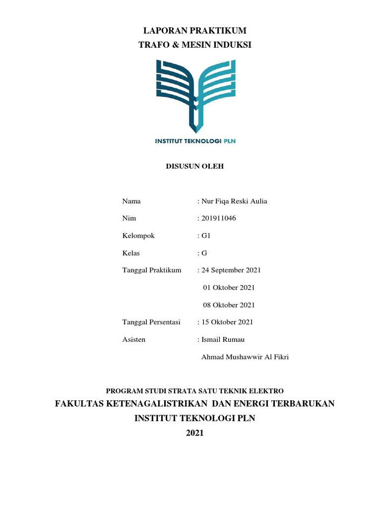 Uji Polaritas dan Rasio Trafo Satu Fasa | PDF