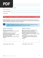 Escala de Calificación de Wender-Utah (WURS-25) | PDF | Autosuperación