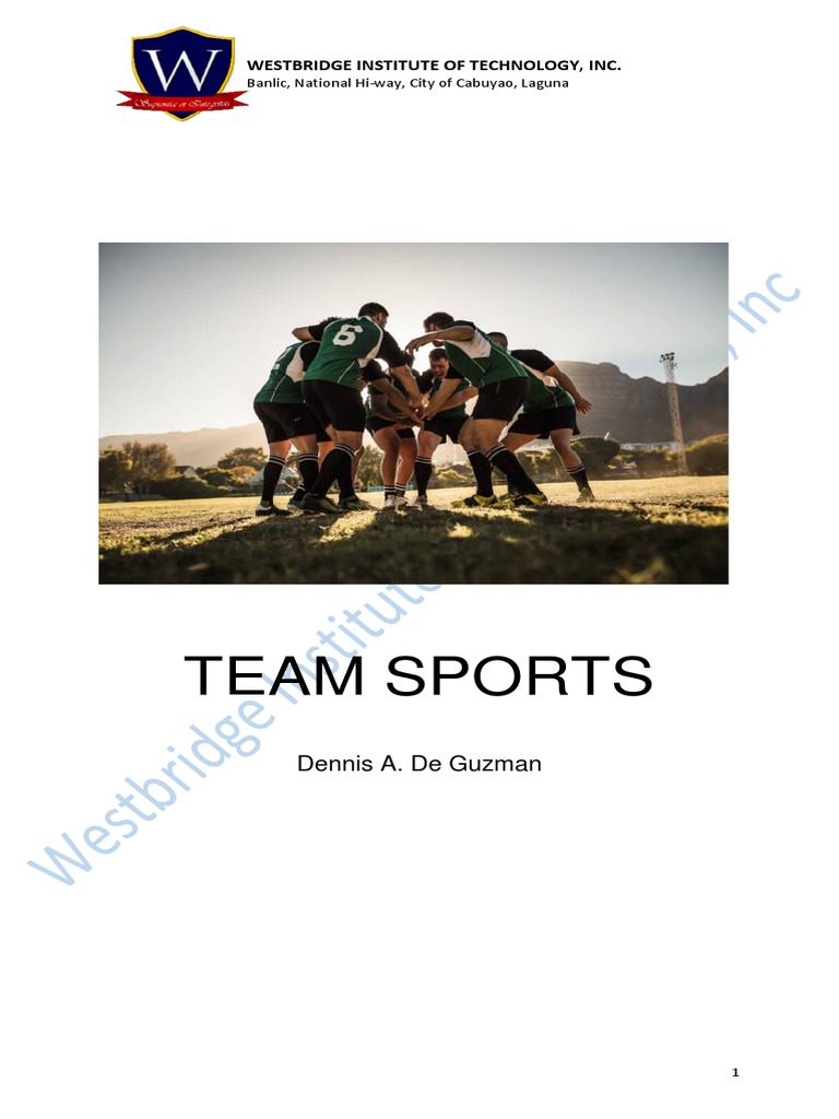 Team Sports Module | PDF | Volleyball | Referee