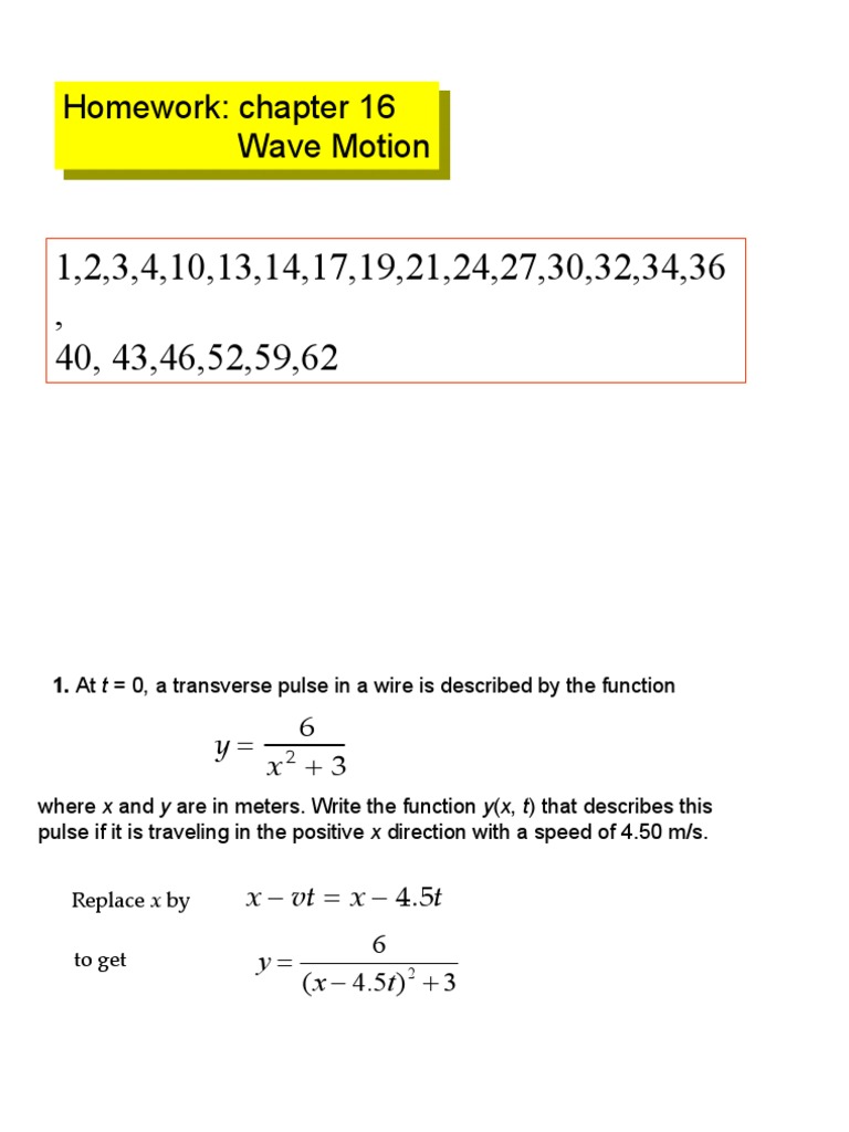 Physics | PDF | Waves | Wavelength