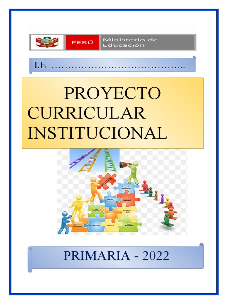 Proyecto Curricular Institucional-2022-Primaria | PDF | Evaluación ...