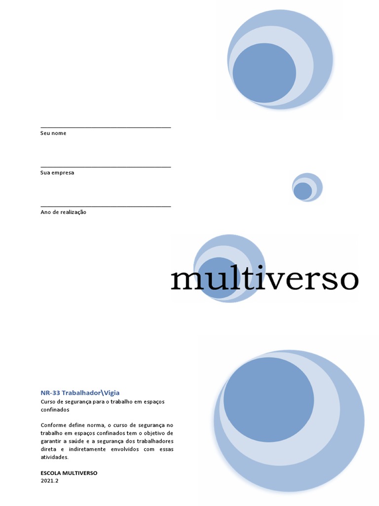 Apsotila NR 33 Espaço Confinado | PDF | Comunicação | Aprendizado