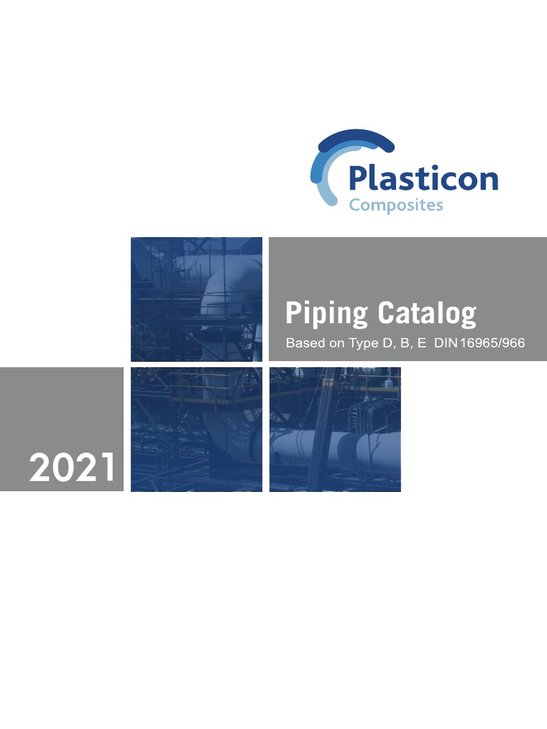Plasticon FRP Piping Systems Guide | PDF | Pipe (Fluid Conveyance) | Fiberglass