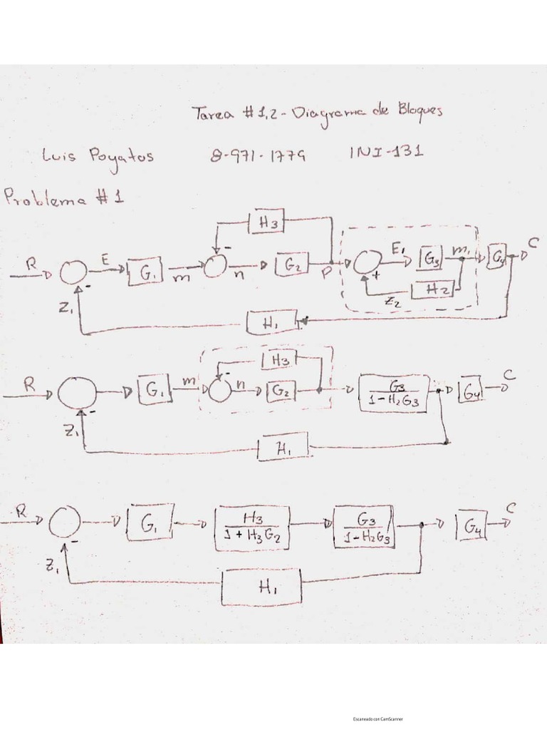 Tarea 1.2-Diagrama de Bloques | PDF