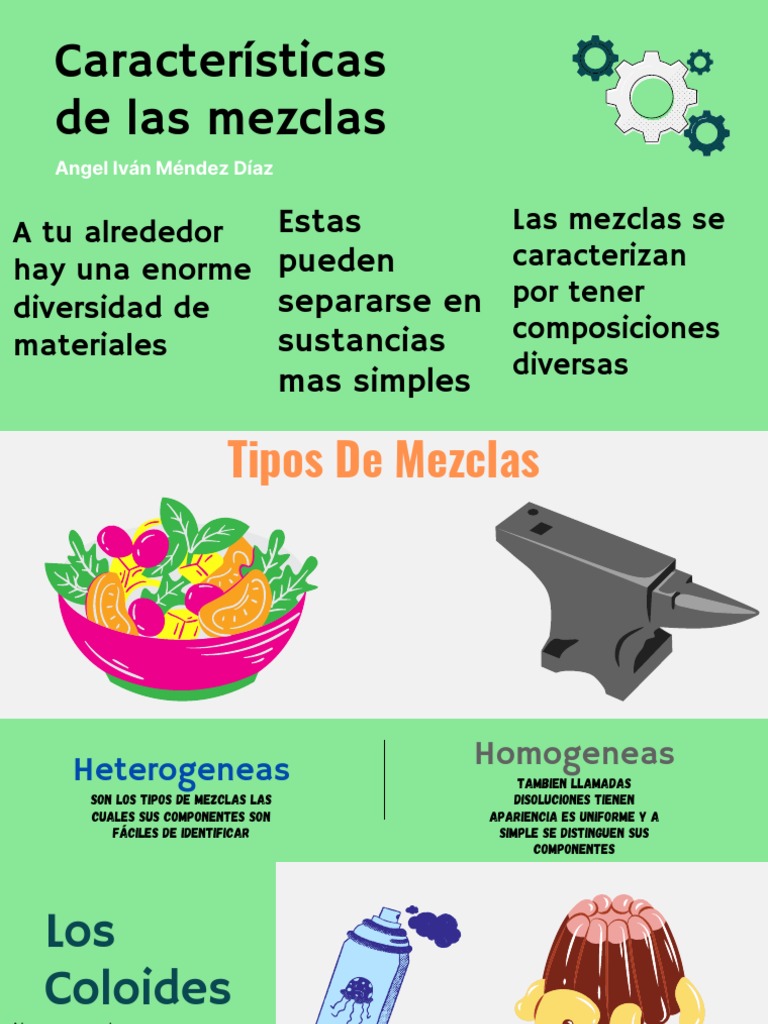 Características de Las Mezclas | PDF