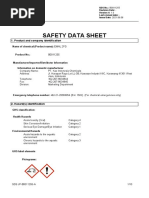 Dettol Liquid Hand Wash SDS | PDF | Toxicity | Dangerous Goods
