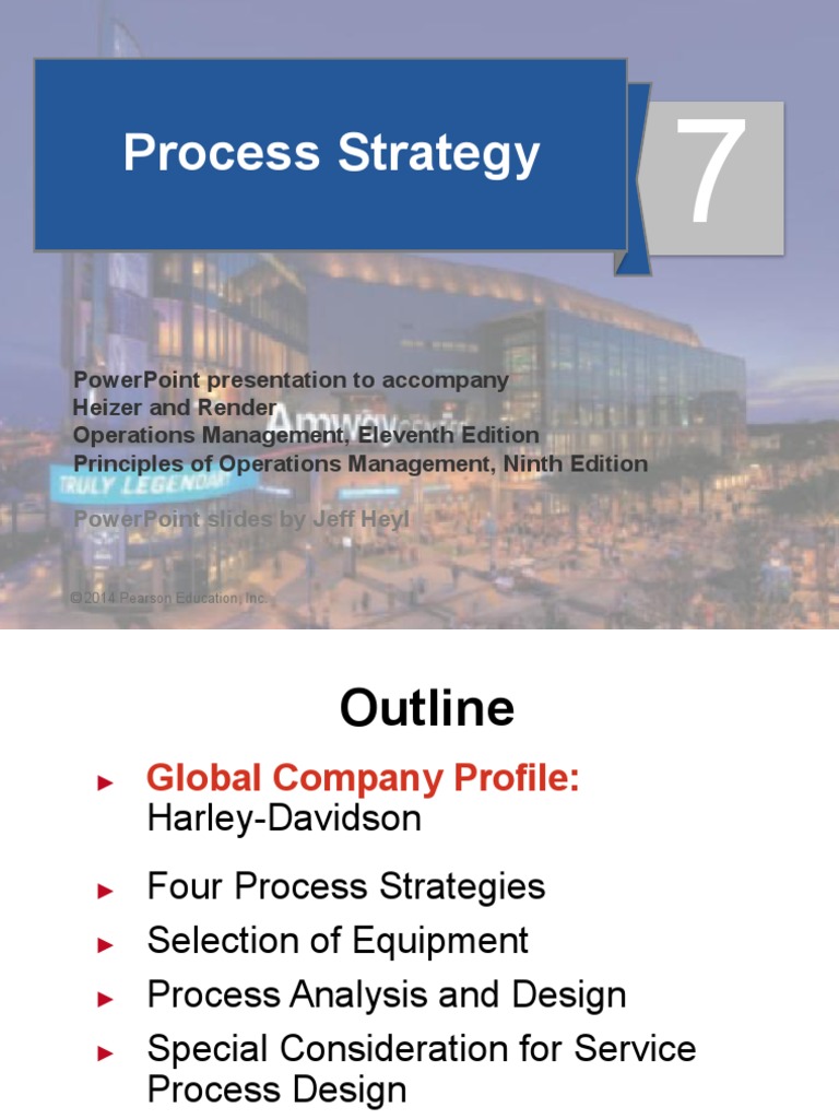 Ch07 Process Strategy | PDF | Automation | Modularity