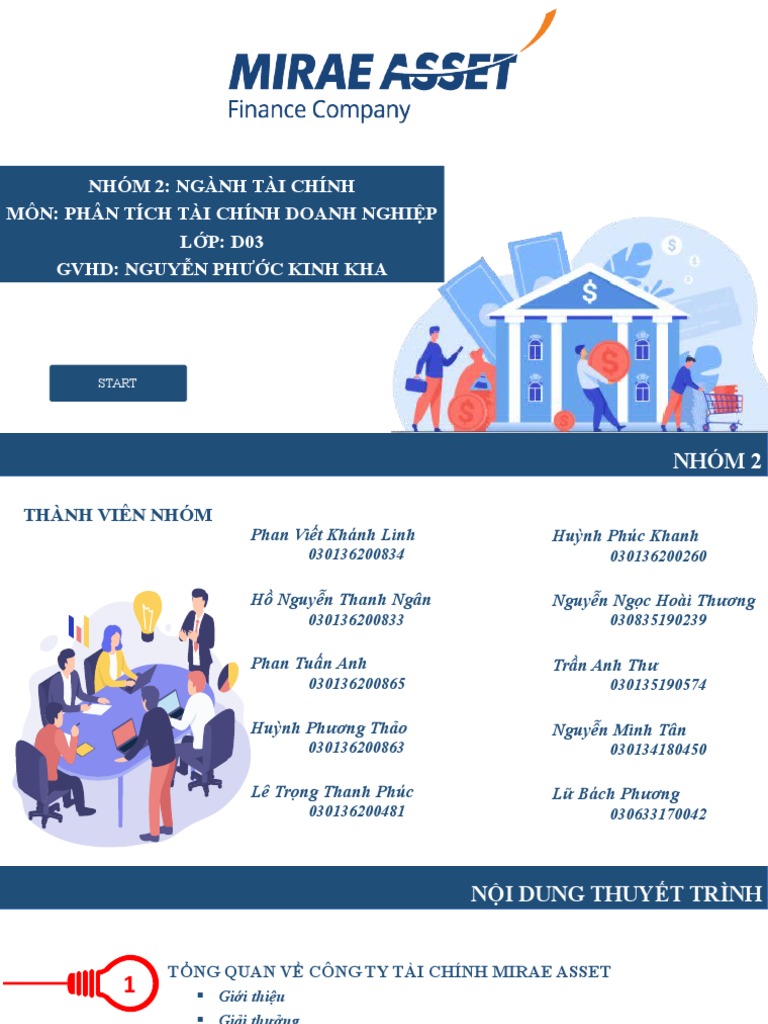 PTTCDN Nhom2 Mirae Asset | PDF