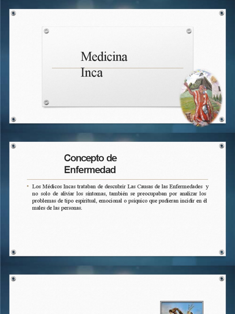 3 - Medicina Inca | PDF | Medicina | Imperio Inca