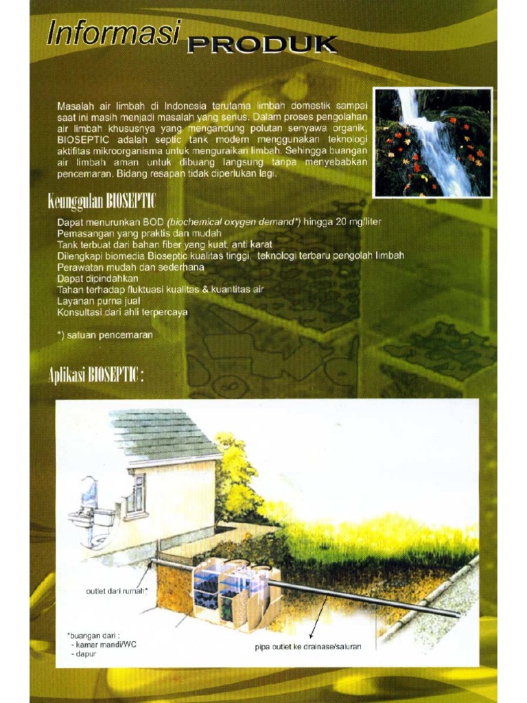 Brosur Septic Tank | PDF