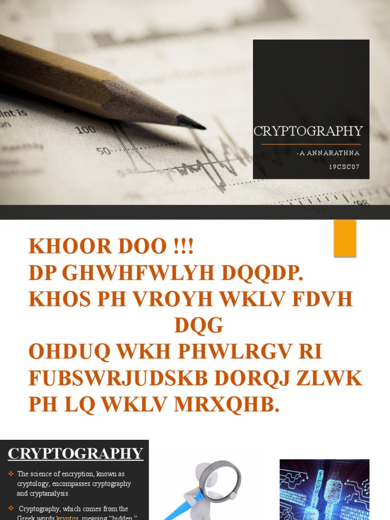 CRYPTOGRAPHY | PDF | Cryptography | Cipher