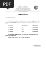 Certificate of Completion Ojt | PDF