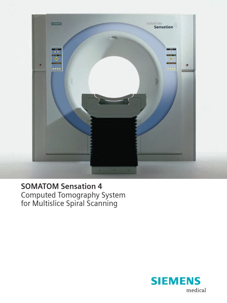 4 Slice Refurbished CT Scan Machine | PDF | Ct Scan | Medical Imaging