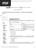 Noc20 Cs81 Assignment 01 Week 01 | PDF | Artificial Intelligence | Intelligence (AI) & Semantics