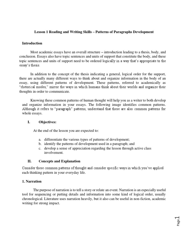 Reading and Writing G11 LESSON 1 Juljani Al Quin H. | PDF | Essays | Thought