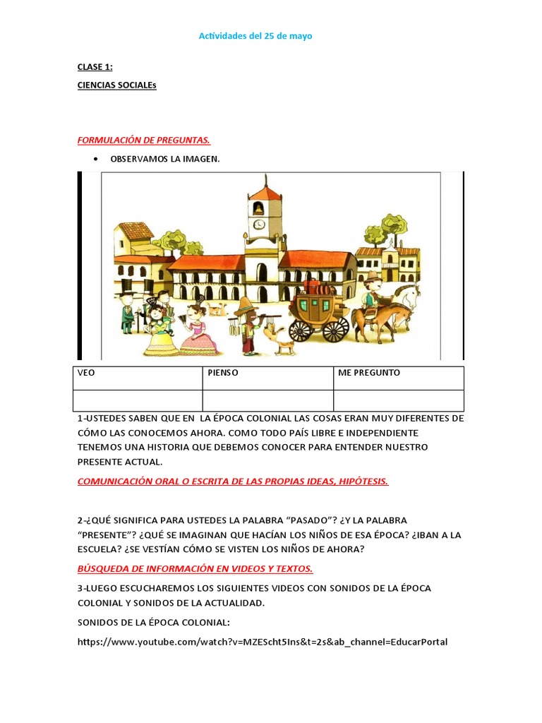 Secuencia Del 25 de Mayo | PDF