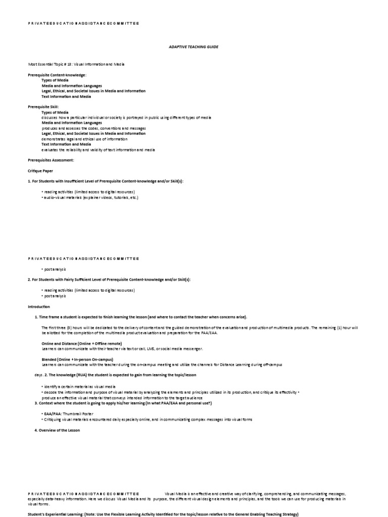 MIL - MET13 - ATG Sample | PDF | Information | Learning