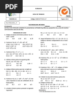 Taller Factor Común | PDF