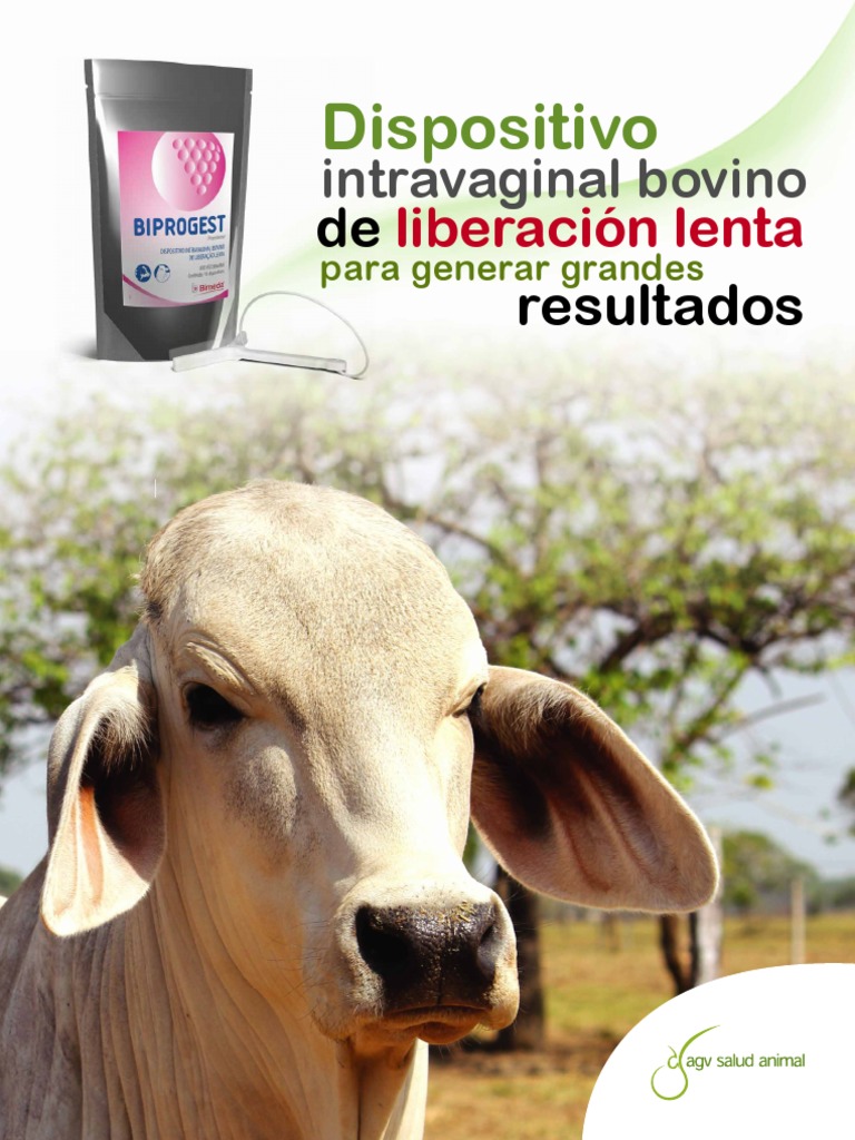 Literatura Biprogest | PDF | Progesterona | Vacas