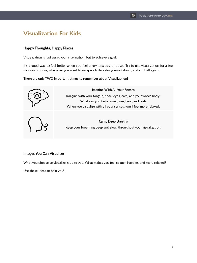 Visualization-For-Kids | PDF | Senses