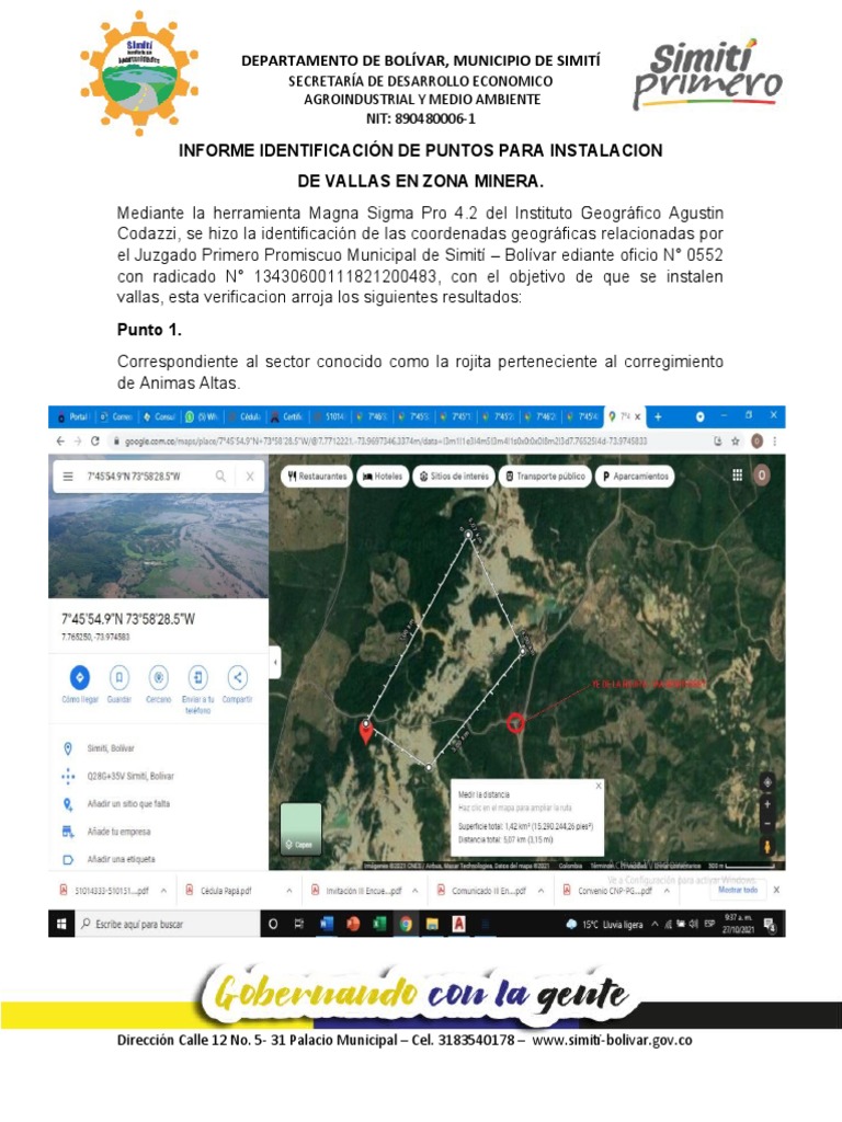 Identificacion de Puntos Geografico | PDF Identificacion de Puntos Geografico | PDF