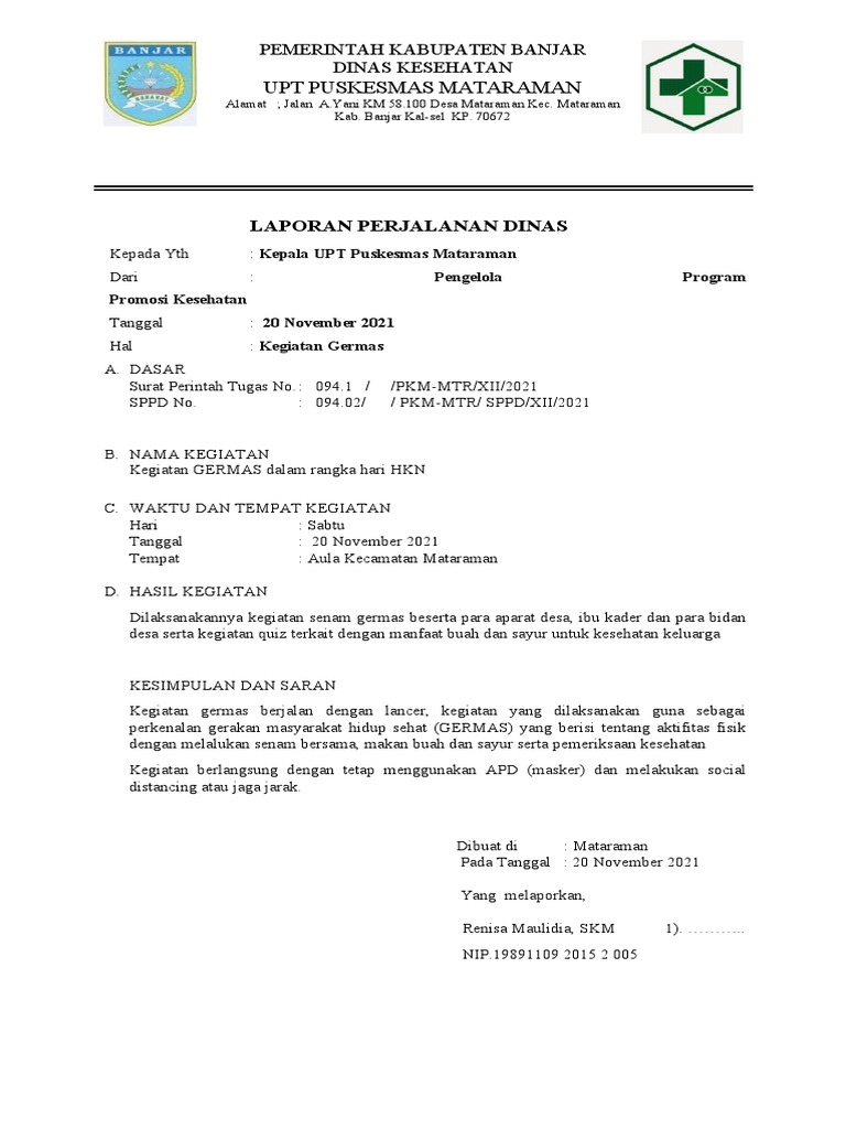 LPD Germas 2021 | PDF