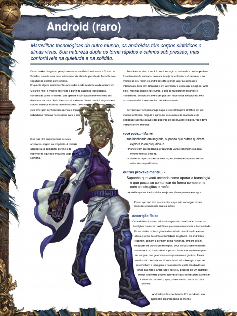 Pathfinder 2e - Presságios Perdidos - Guia de Ancestralidade (Eng ...