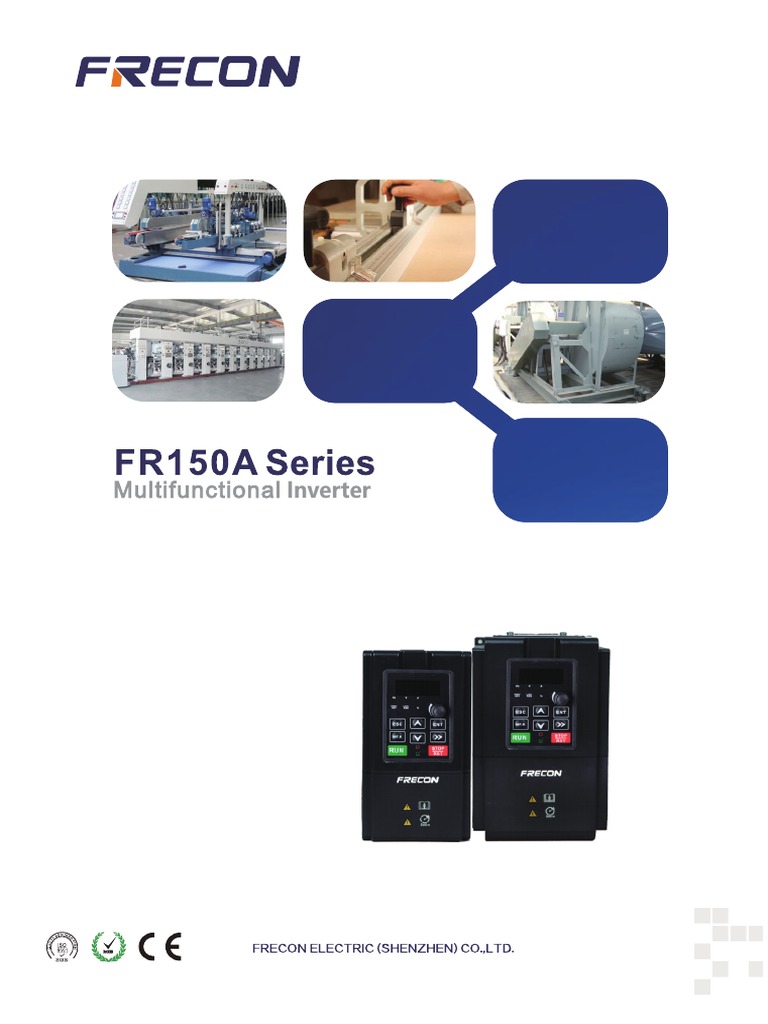 FR150A Frequency Inverter Catalog EN 2021 V2.0 | PDF | Power Inverter ...