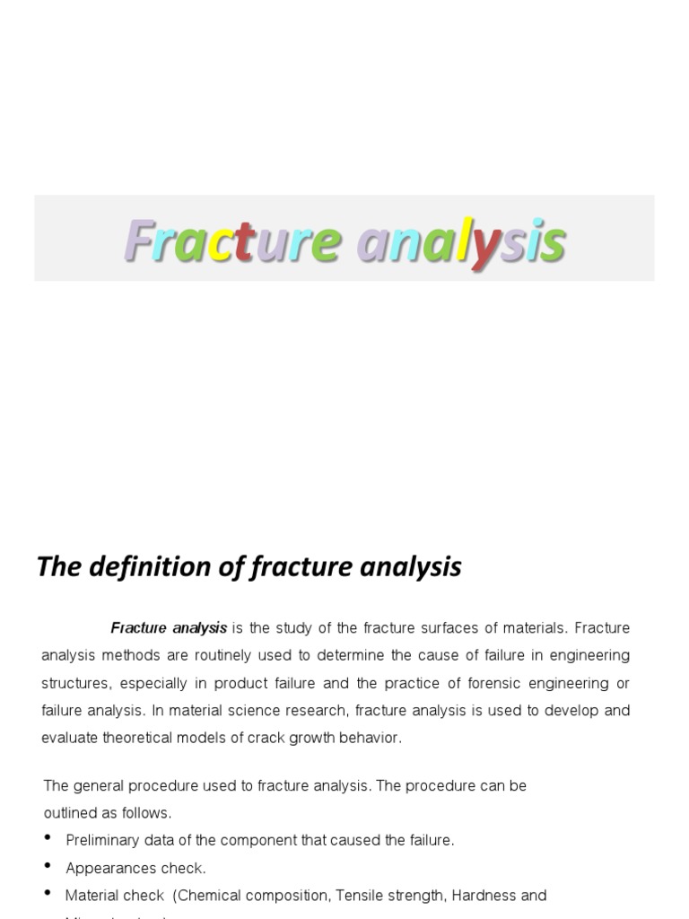 Fracture Analysis | PDF | Fracture | Solid Mechanics