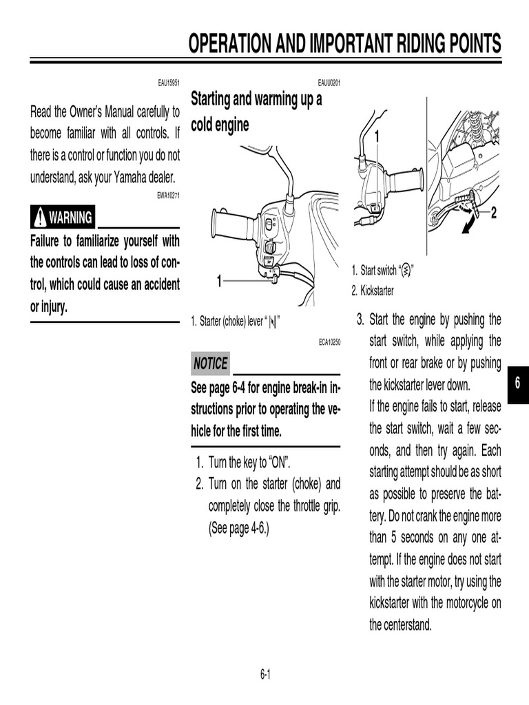 Mio Amore - Starting and Warming Up | PDF | Machines | Vehicle Parts