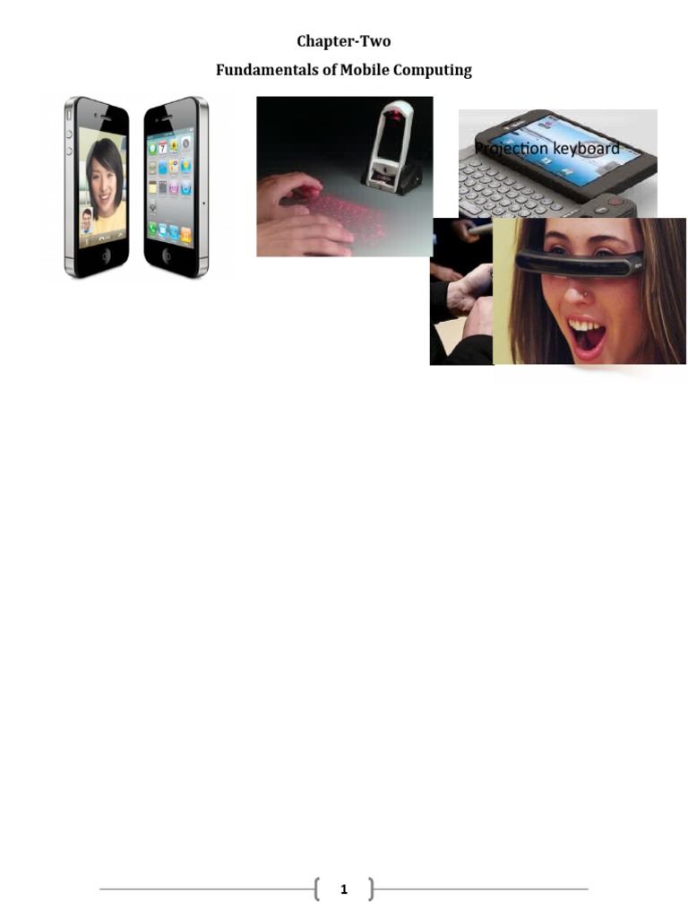 Chapter-Two Mobile Computing | PDF | Android (Operating System) | Personal Computers