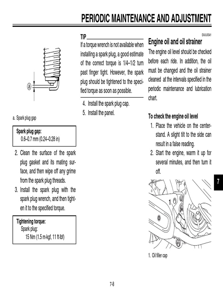Mio Amore - Engine Oil and Oil Strainer | PDF | Engines | Automotive ...