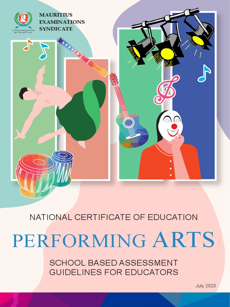 Guidelines Eo Performing Arts | PDF | Rhythm | Learning