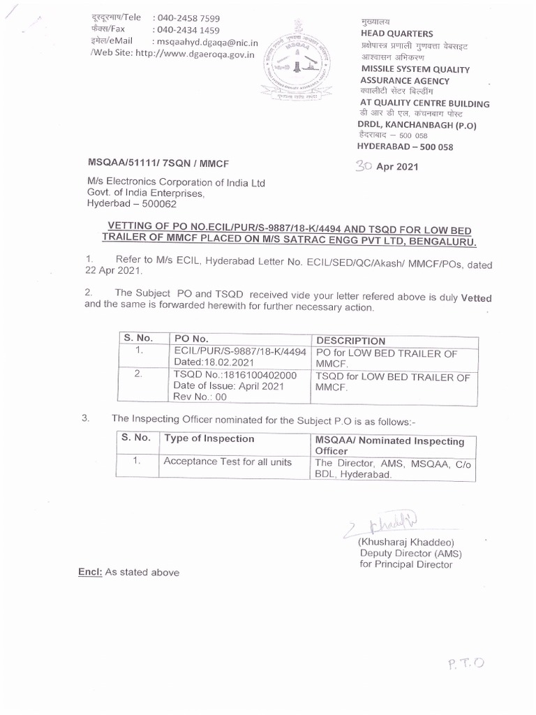 MMCF LBT Vetted P.O | PDF