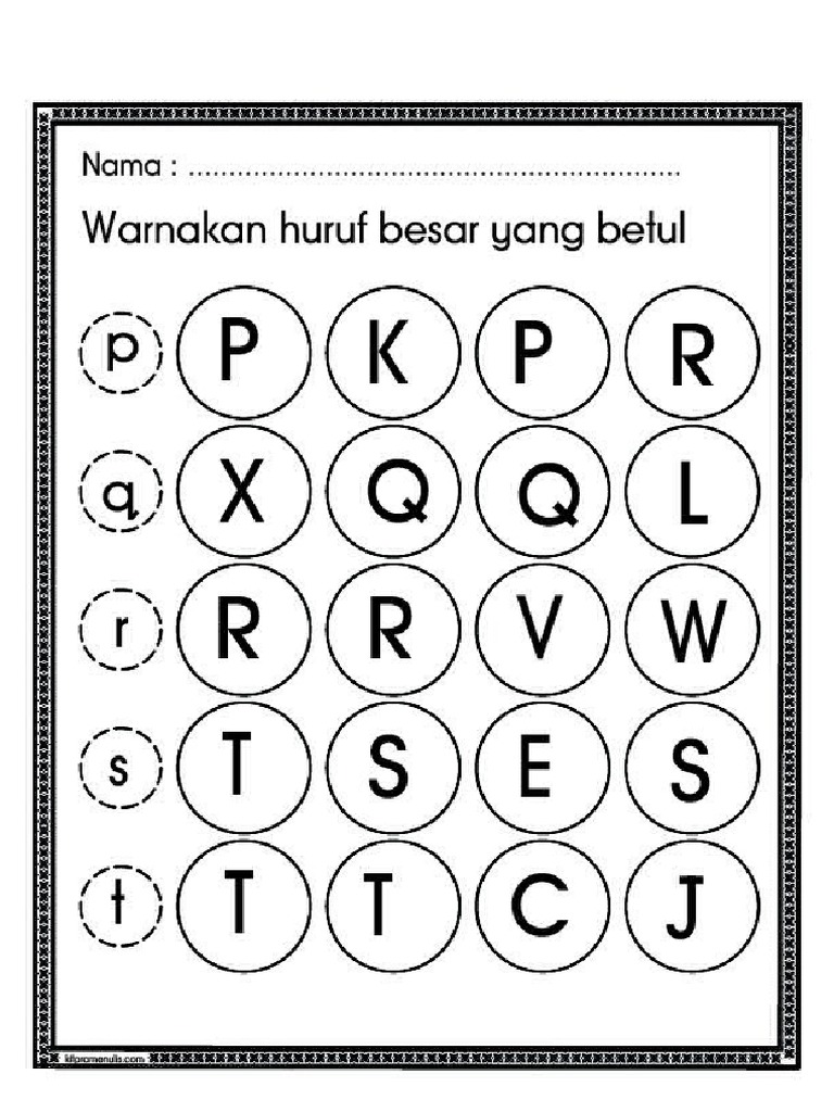 warna huruf | PDF